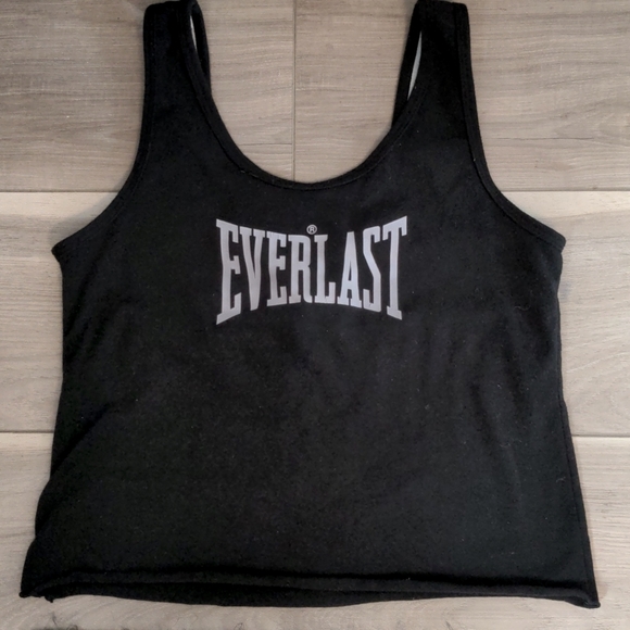 Everlast | Tops | Everlast Coolmax Tank Workout Black Crop | Poshmark